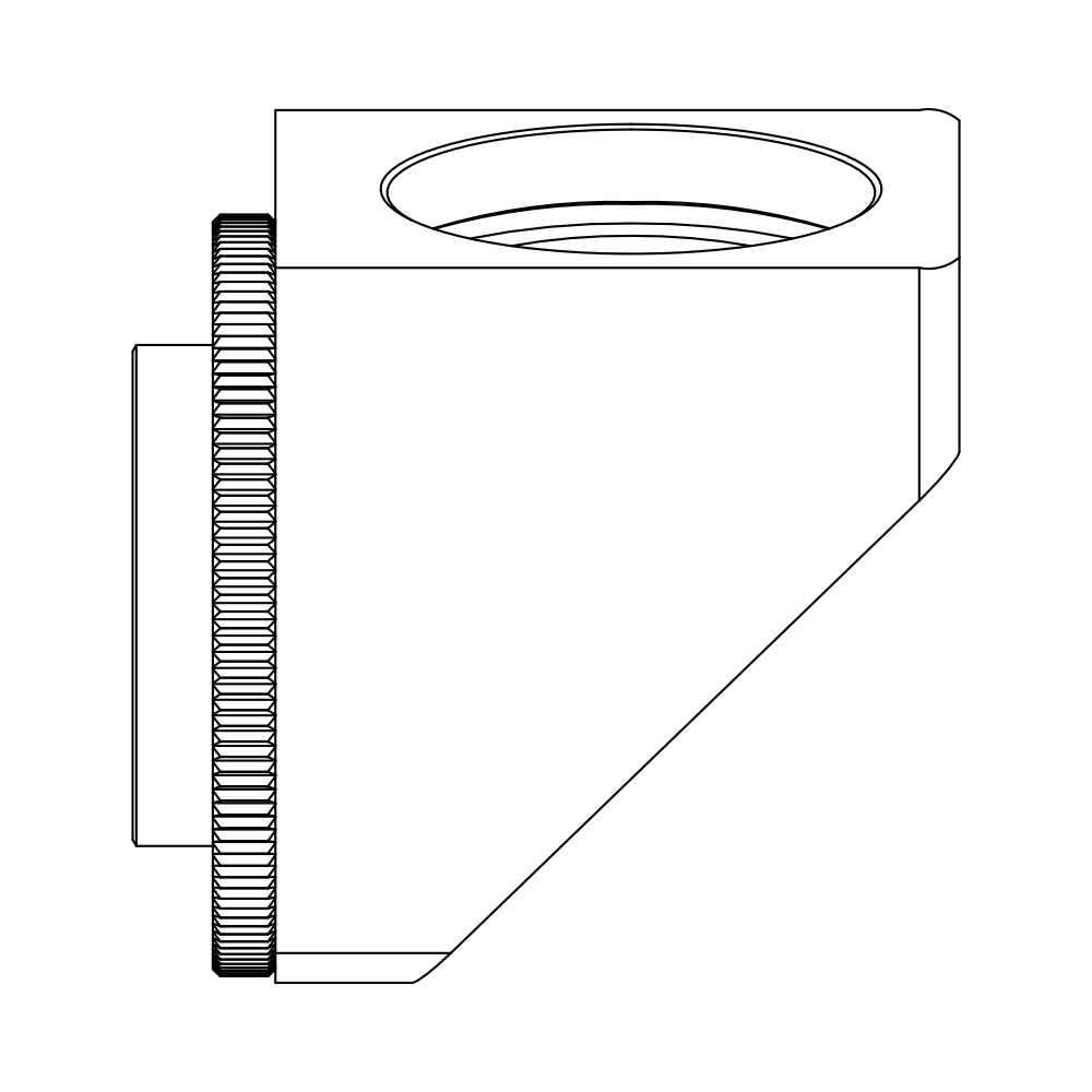 LED coax right angle | GLOOR Instruments
