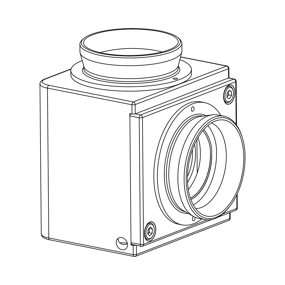 Upper fluoresence holder | GLOOR Instruments
